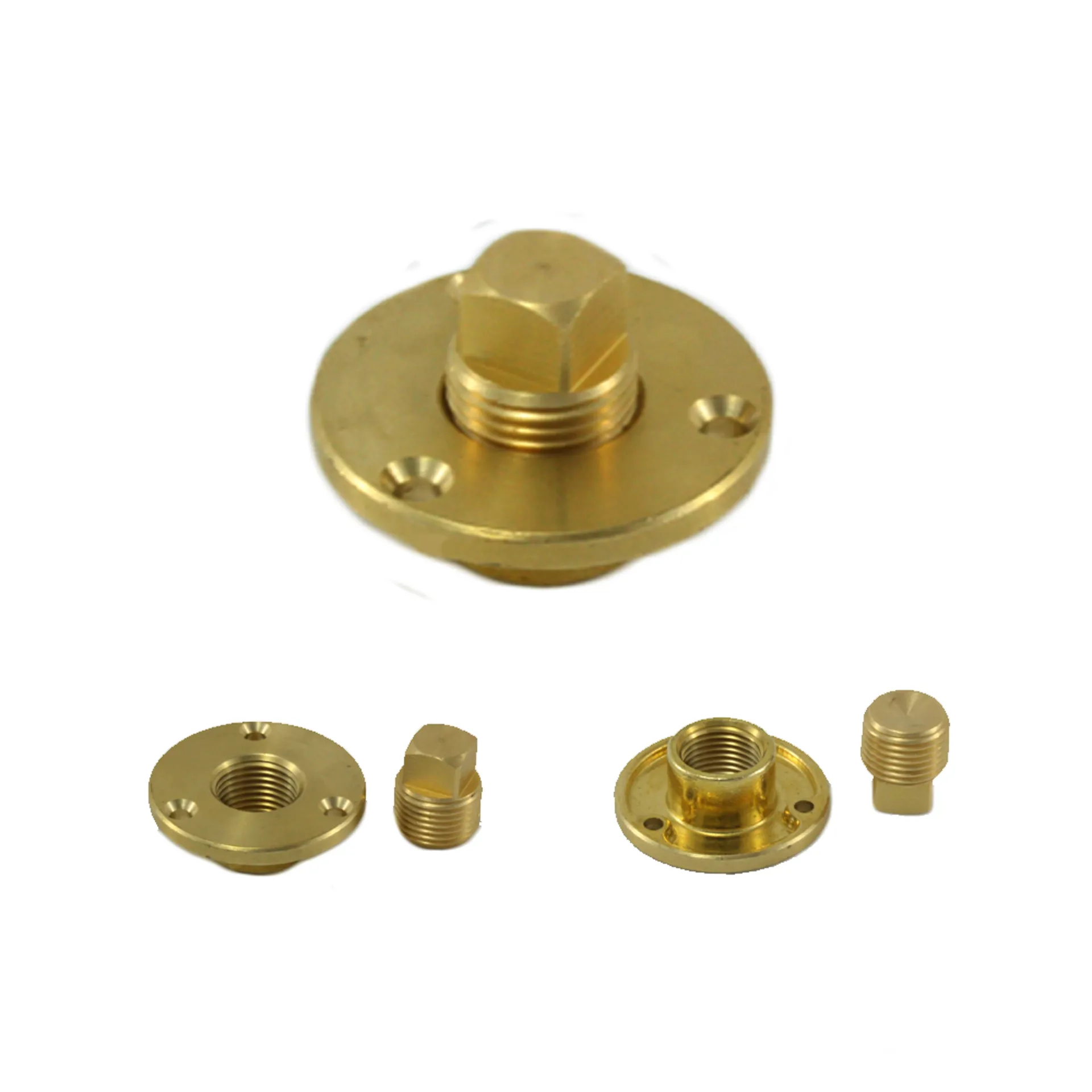 Drain Plug and Socket 3/4 inch Brass