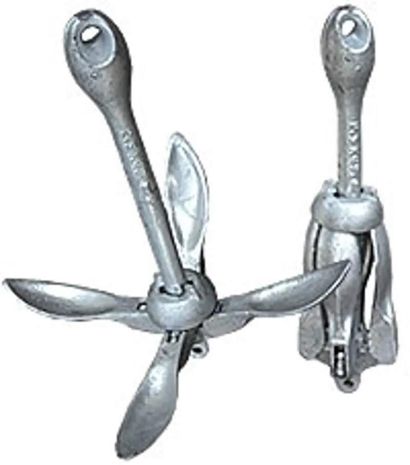 Galvanised Folding Grapnel Anchor